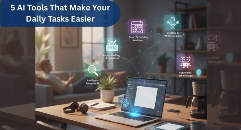 Top 5 AI Tools That Make Your Daily Tasks Easier