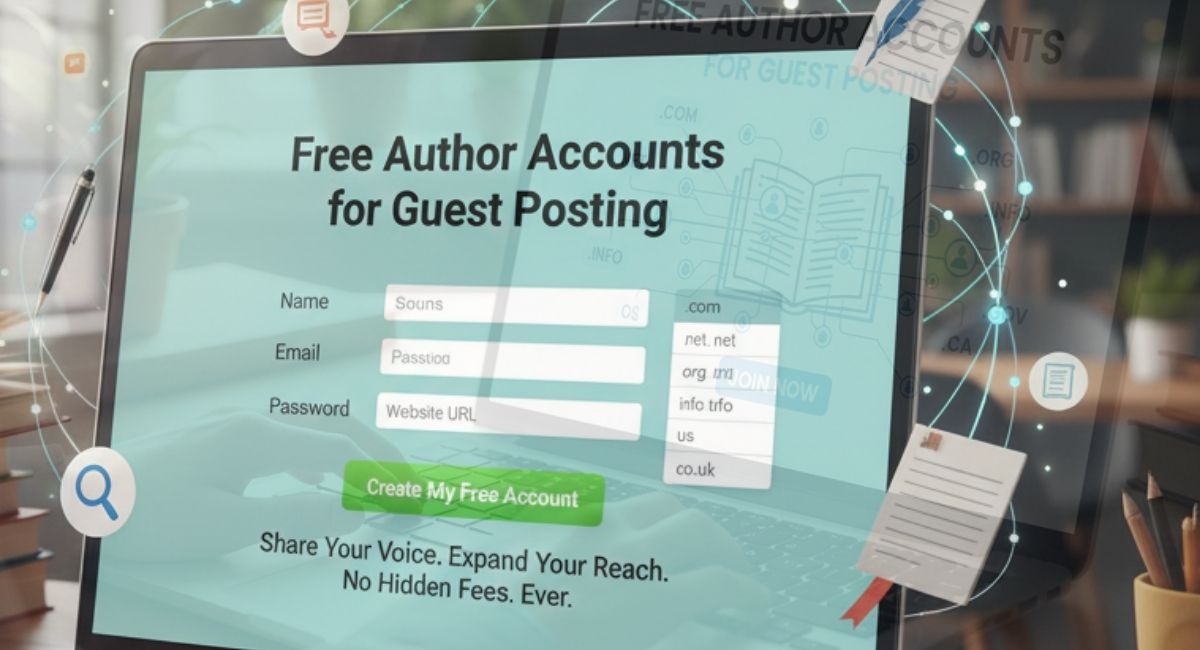 Free Guest Posting Sites With Author Accounts